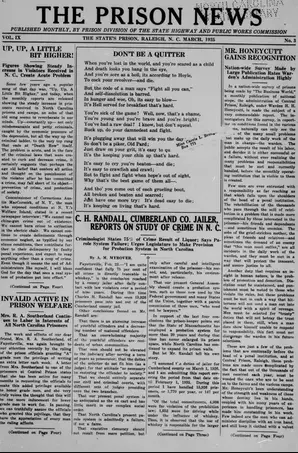 American Prison Newspapers - The Ancestor Hunt