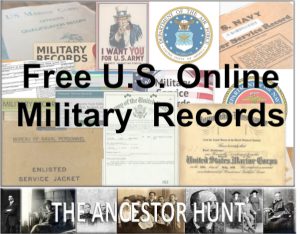 7,400 Free Online Military Record Collections from the United States ...